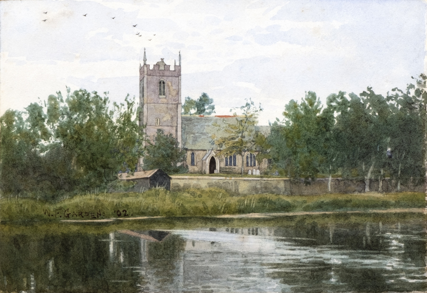 The Weir, Hemingford Grey | Chris Beetles